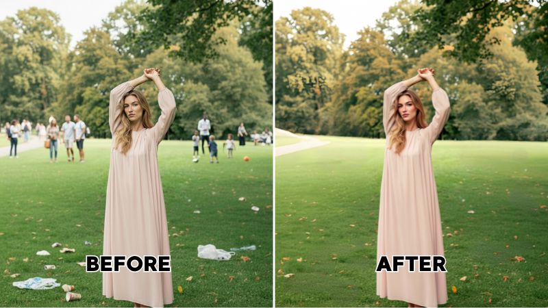 How to Remove Unwanted People From Travel Photos - FontMirror